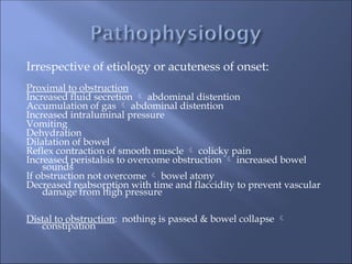 intestinal obstruction notes surgical department | PPT