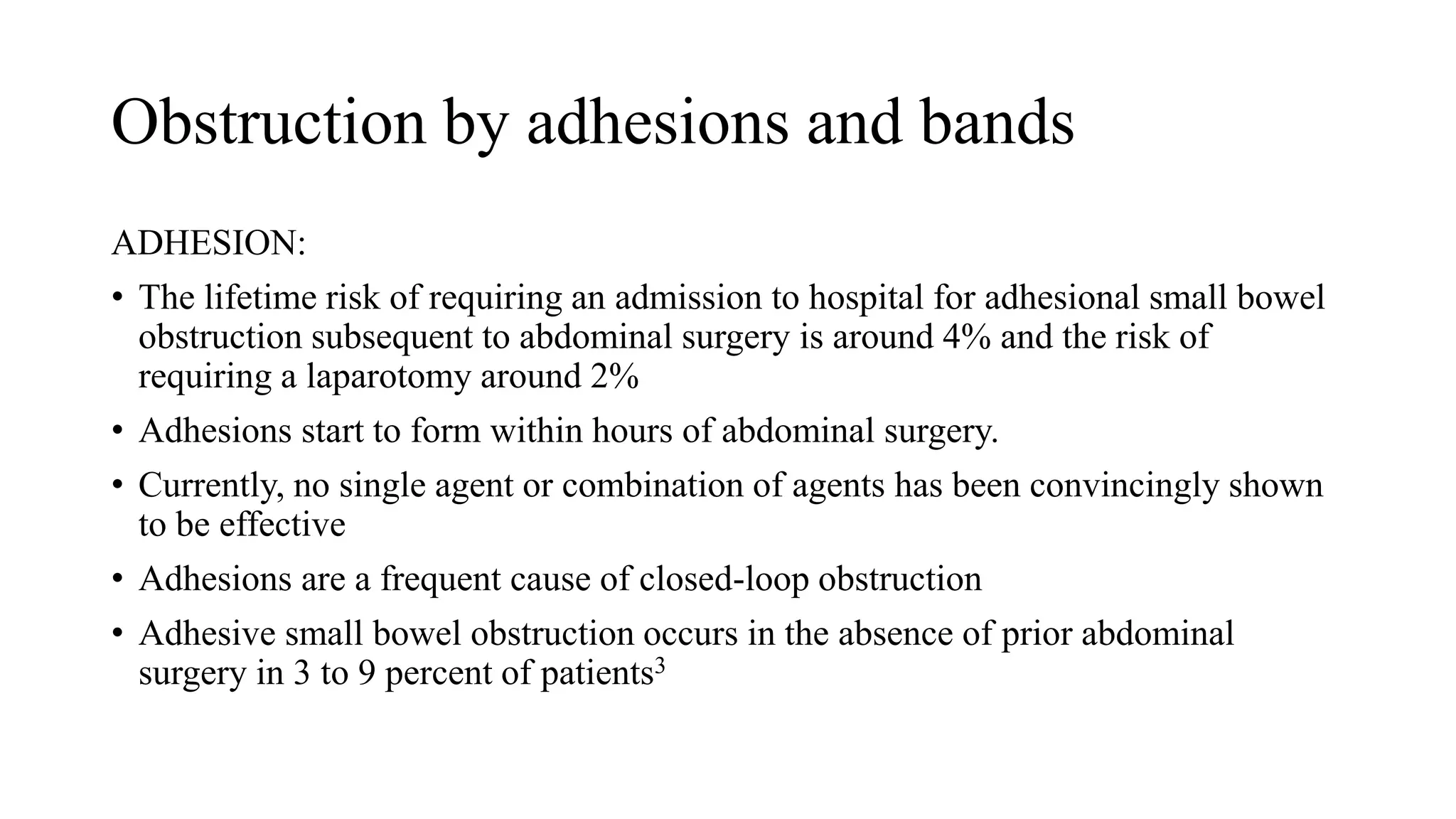 Intestinal Obstruction | PPTX