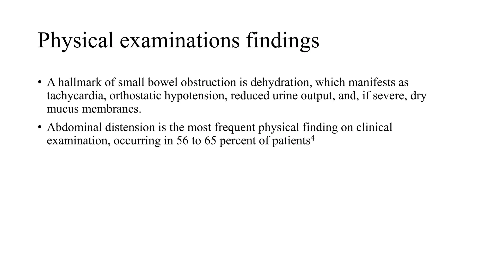 Intestinal Obstruction | PPTX