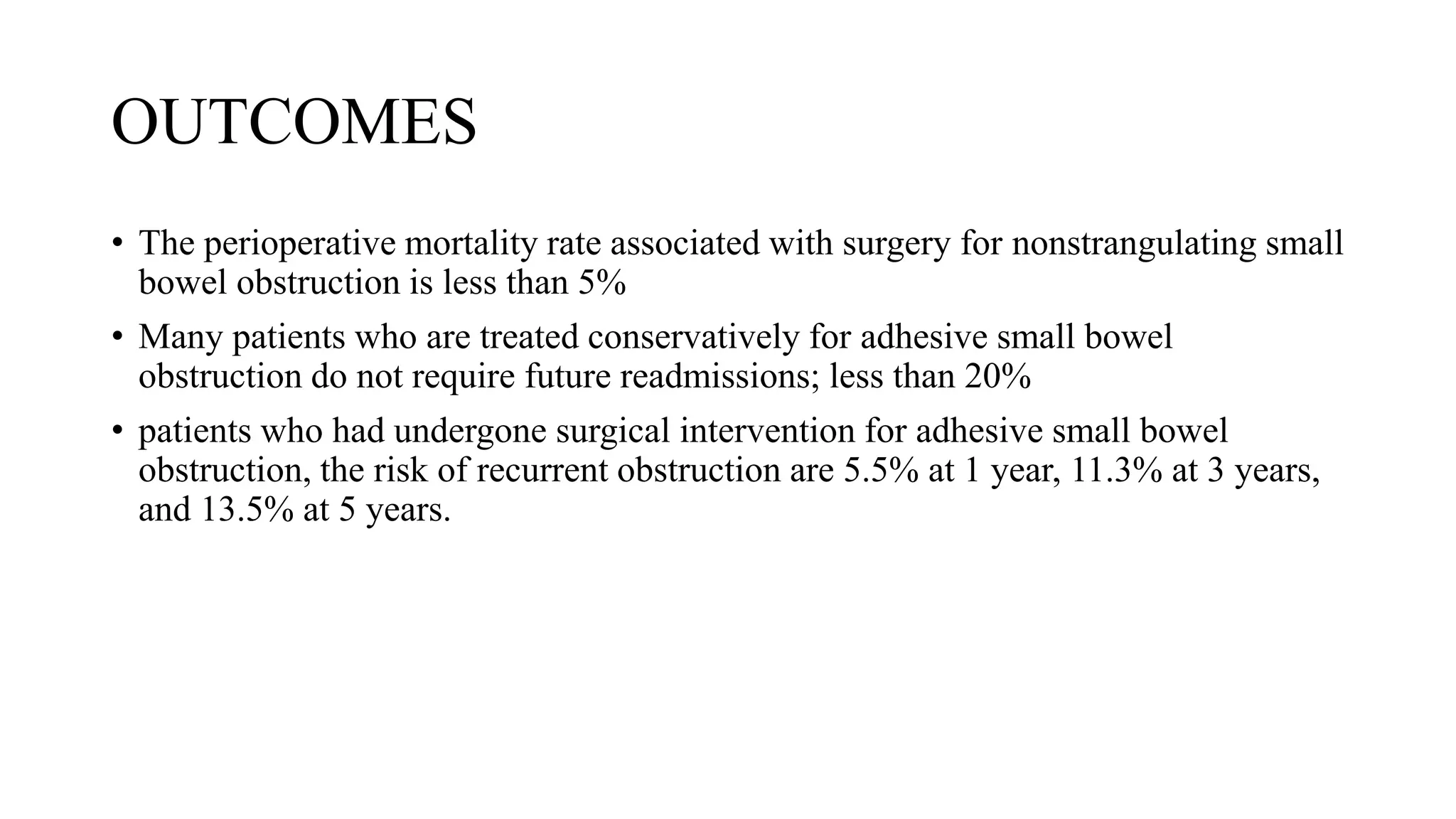 Intestinal Obstruction | PPTX
