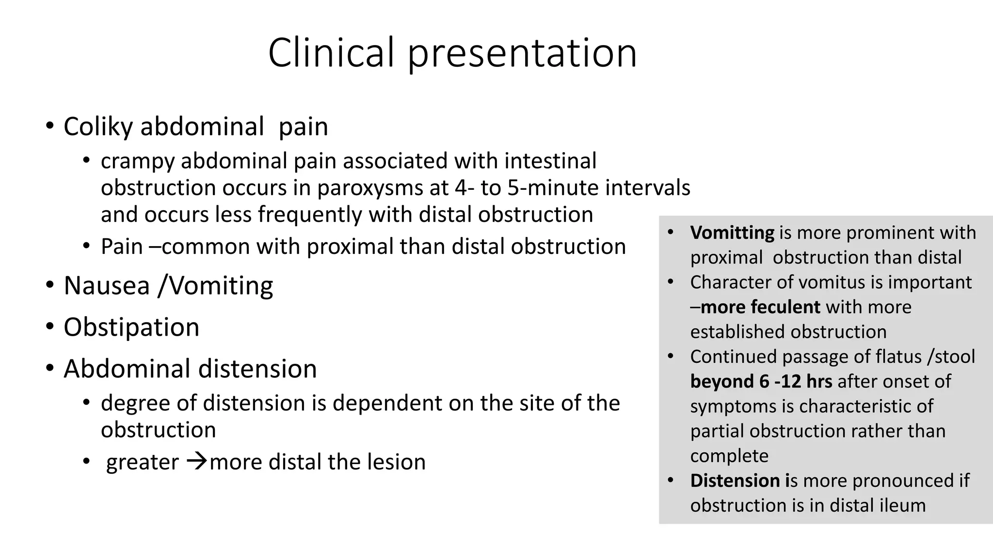 Intestinal Obstruction | PPTX