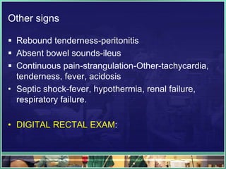 INTESTINAL OBSTRUCTION & PERITONITIS.pptx