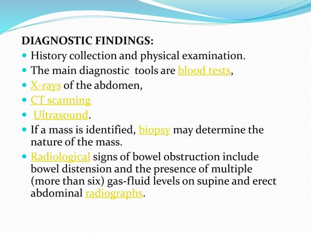 Intestinal obstruction in children ppt | PPTX | Digestive Disorders ...