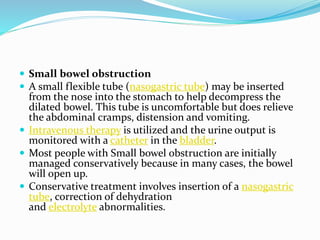Intestinal obstruction in children ppt | PPTX