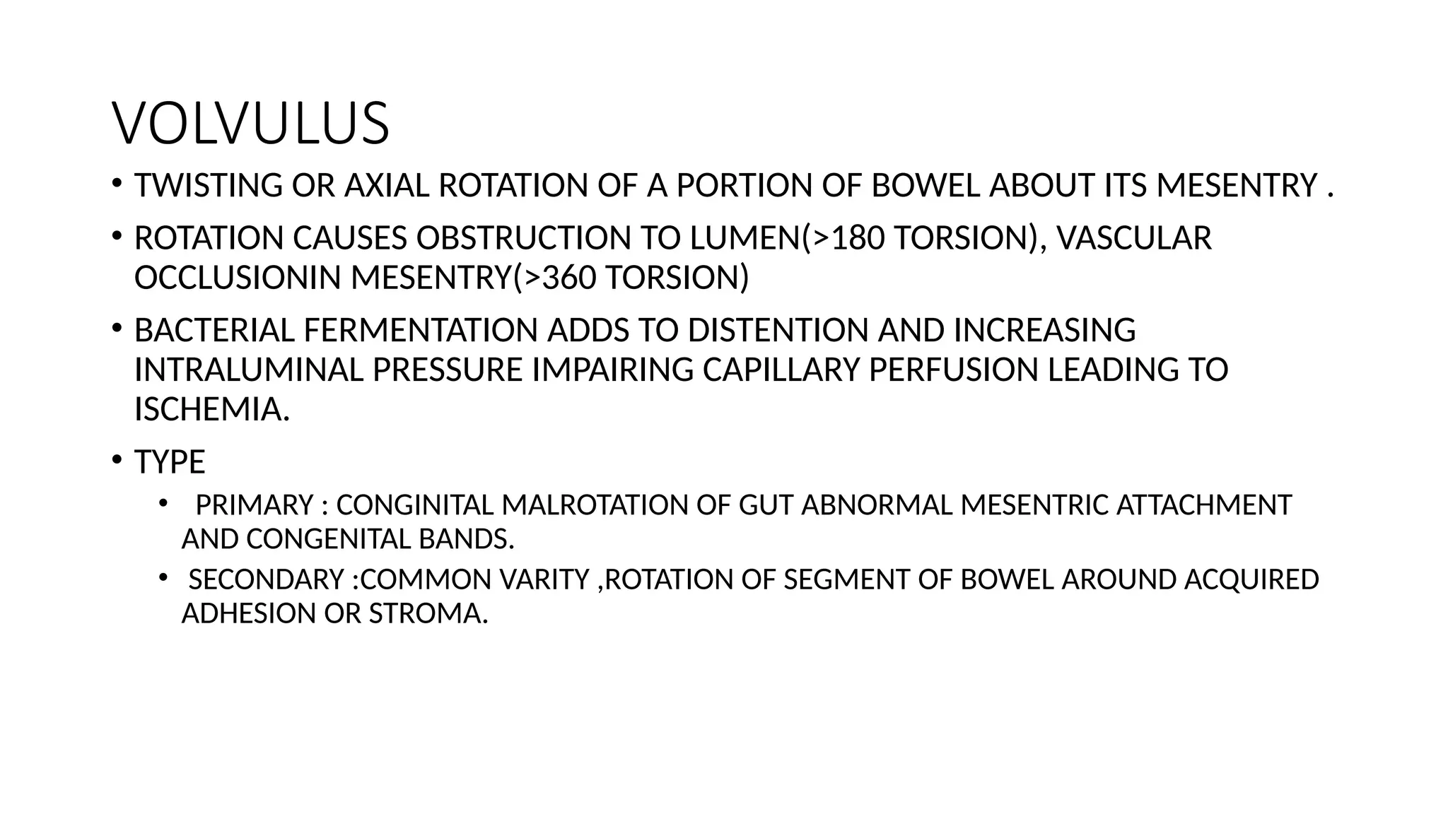INTESTINAL OBSTRUCTION WITH SPECIAL REFERANCE TO VOLVULUS NEONATORUM.pptx