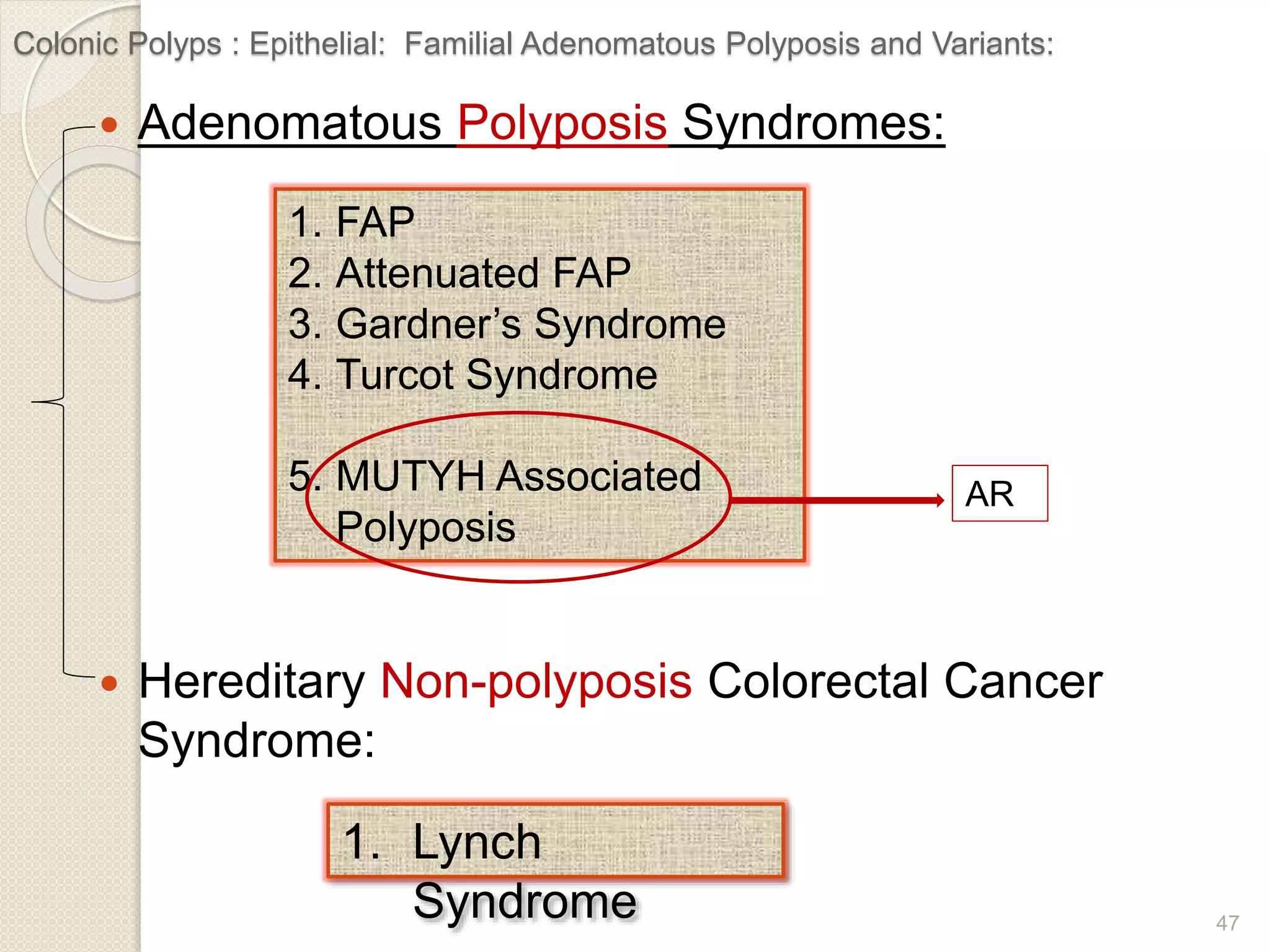 Intestinal polyps | PPTX