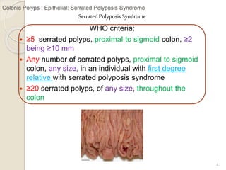 Intestinal polyps | PPTX