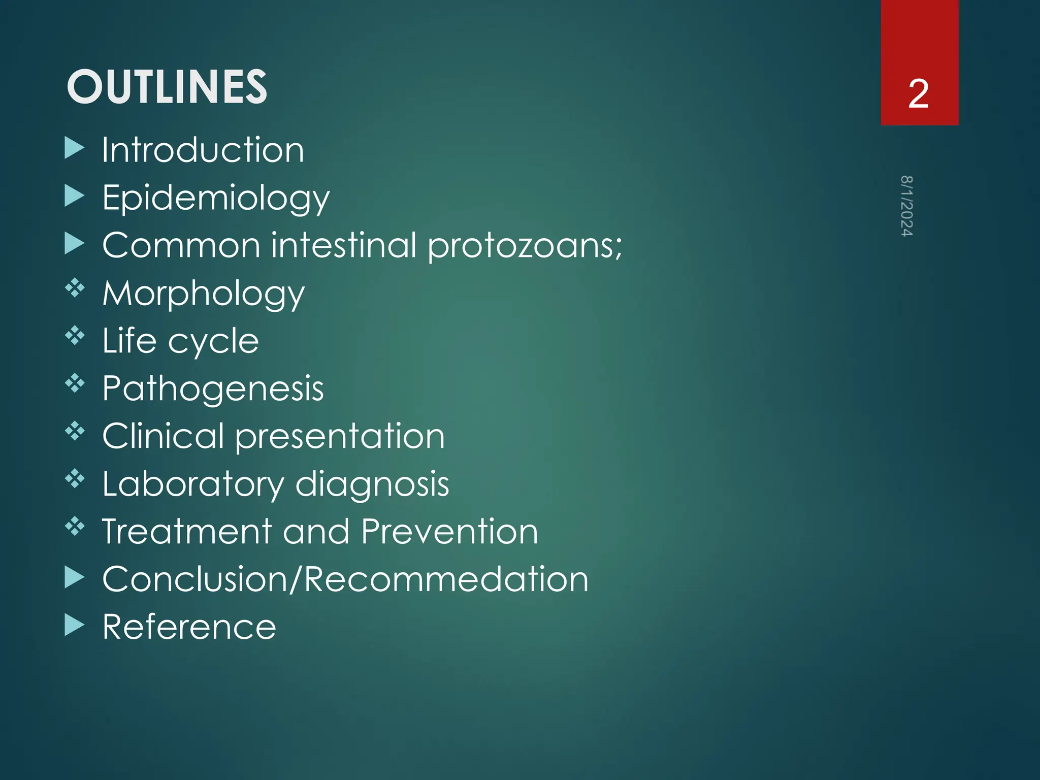Intestinal Protozoans: Life Cycle, Infection, and Prevention | PPT