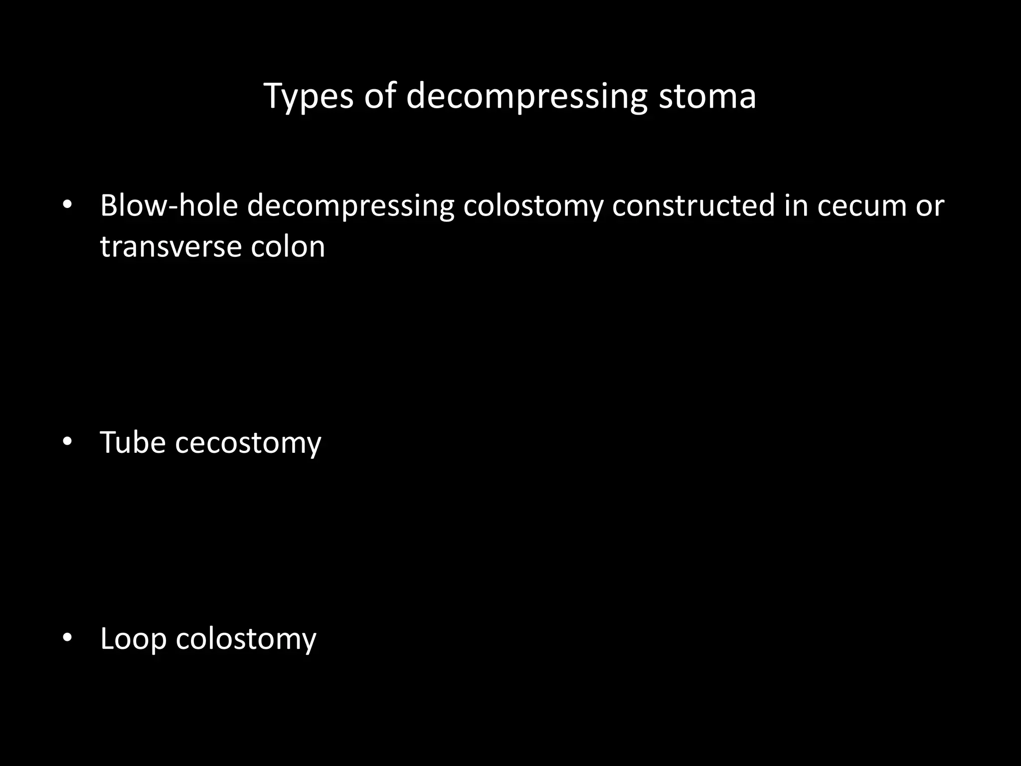Intestinal stoma( COLOSTOMY) | PPTX
