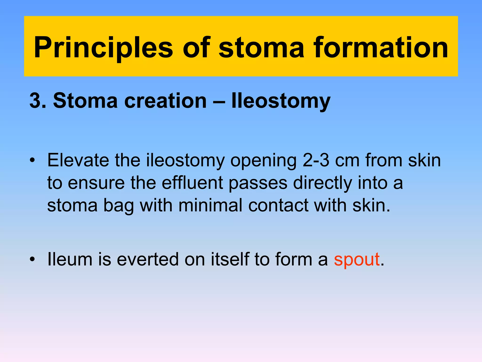 Intestinal stomas | PDF