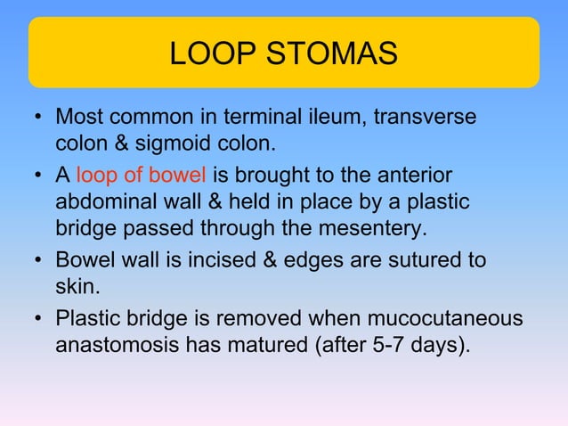 Intestinal stomas | PDF