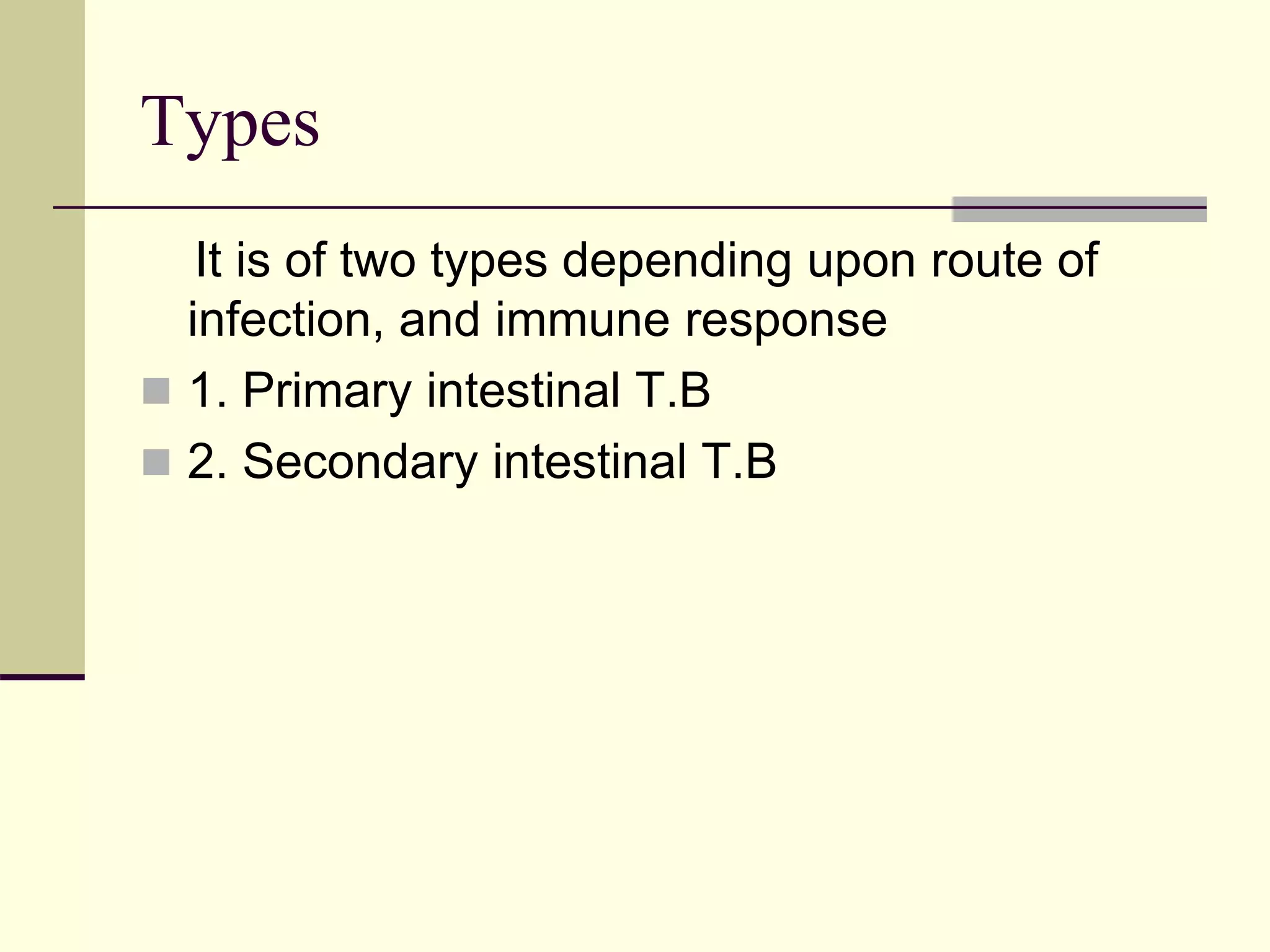 Intestinal tuberculosis | PPT