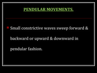 INTESTINE MOTILITY | PPT