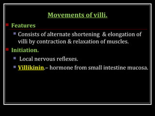 INTESTINE MOTILITY | PPT