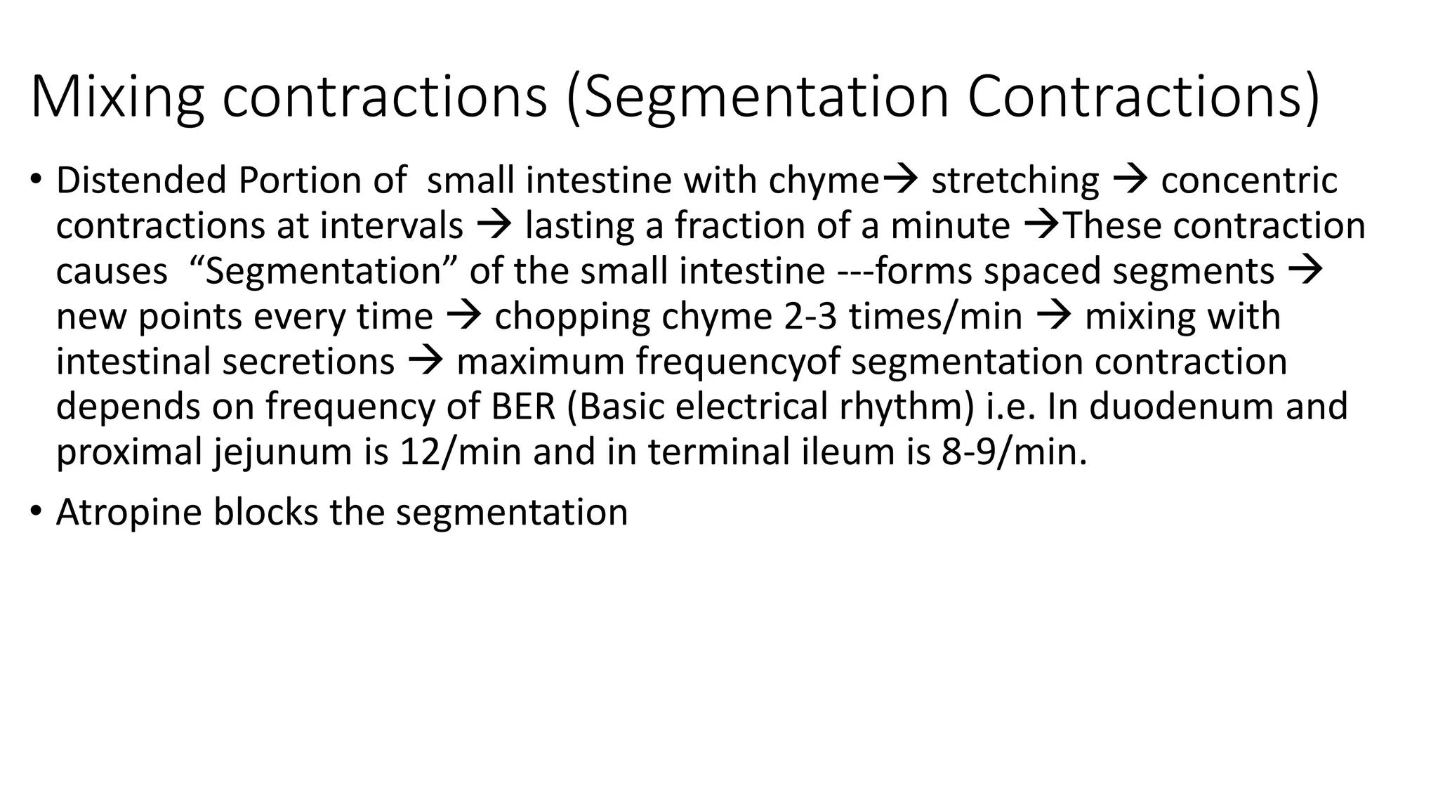 Intestines(movements and secretions of small and large intestines ) The ...