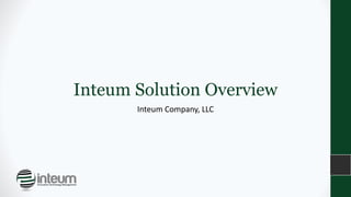 Inteum overview | PDF