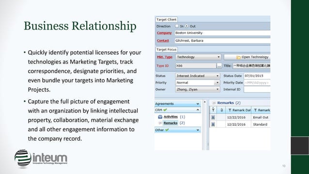 Inteum overview | PDF