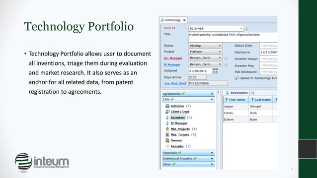 Inteum overview | PDF