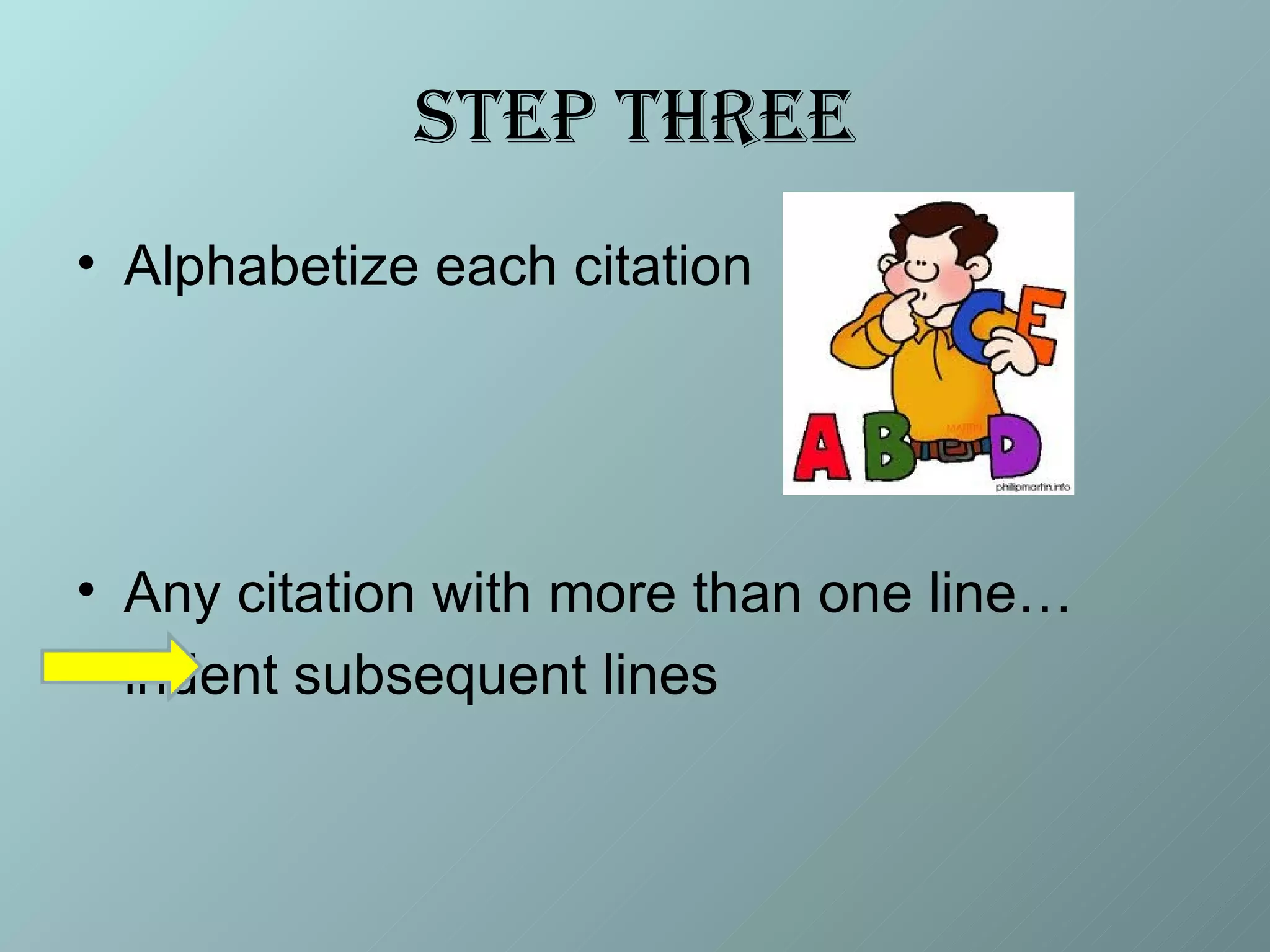 In Text and Works Cited Help | PPT