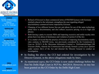 Intex vs. ericsson | PPT