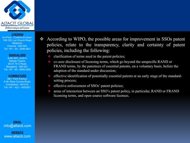 Intex vs. ericsson | PPT