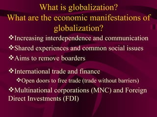 Introduction to Global Society | PPT