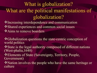 Introduction to Global Society | PPT