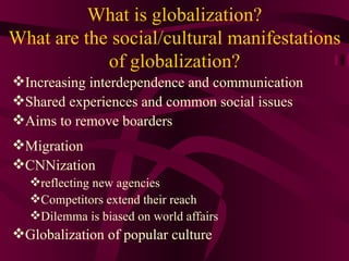 Introduction to Global Society | PPT