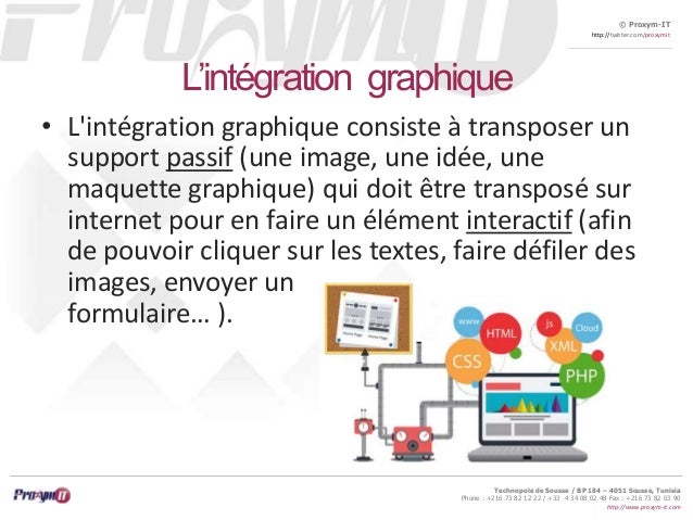 Intégration graphique en XHTML / CSS