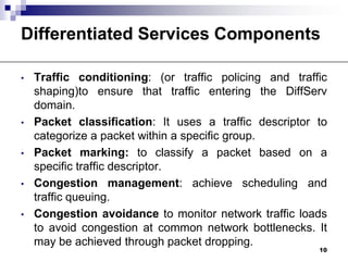 IntServ & DiffServ | PPTX