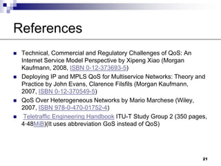 IntServ & DiffServ | PPTX
