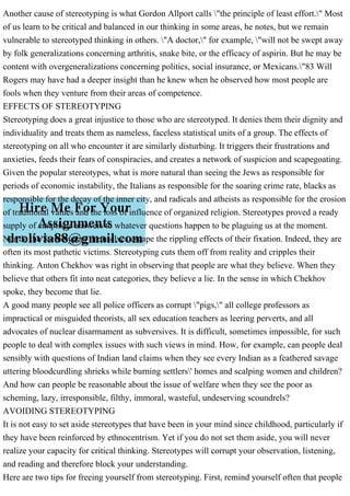 In the above conversation it is belonging to stereotypes.Stereotyp.pdf