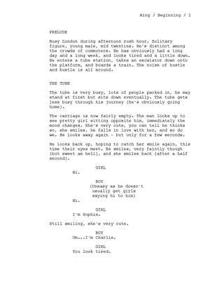 In The Beginning... script | PDF