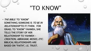 The Bible as "Story", part 2: "In the beginning..." | PPTX