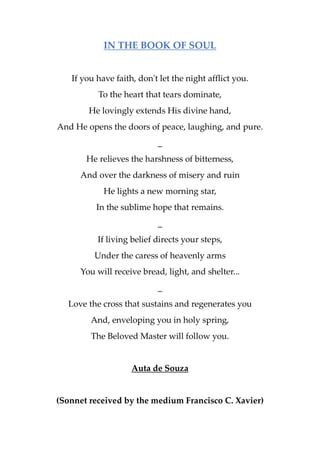 In the Book of Soul - Auta de Souza - Francisco C. Xavier | PDF