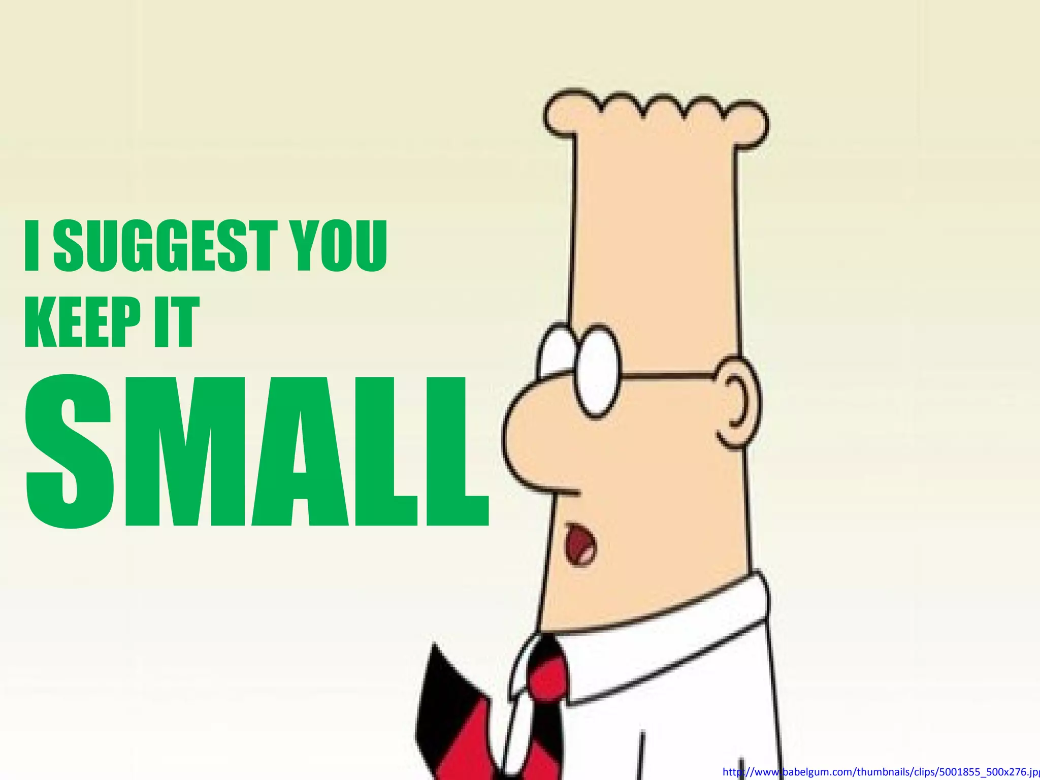 In the conference room acting out a dilbert cartoon | PPT