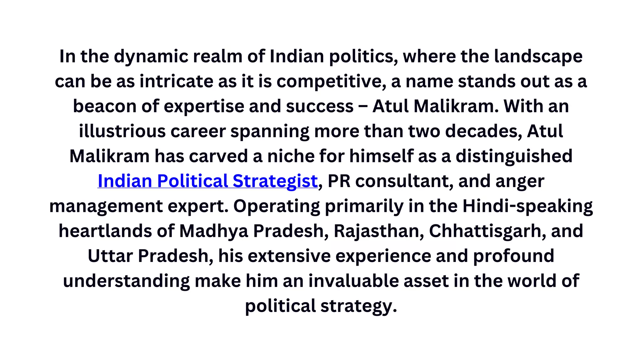 Political Strategist in India - Mastering the Media Landscape.pptx