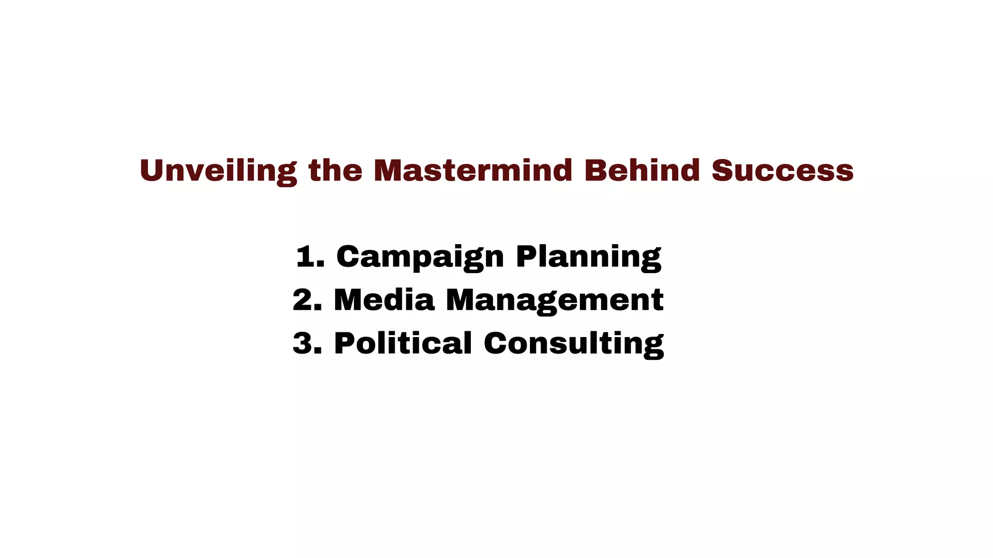Political Strategist in India - Mastering the Media Landscape.pptx