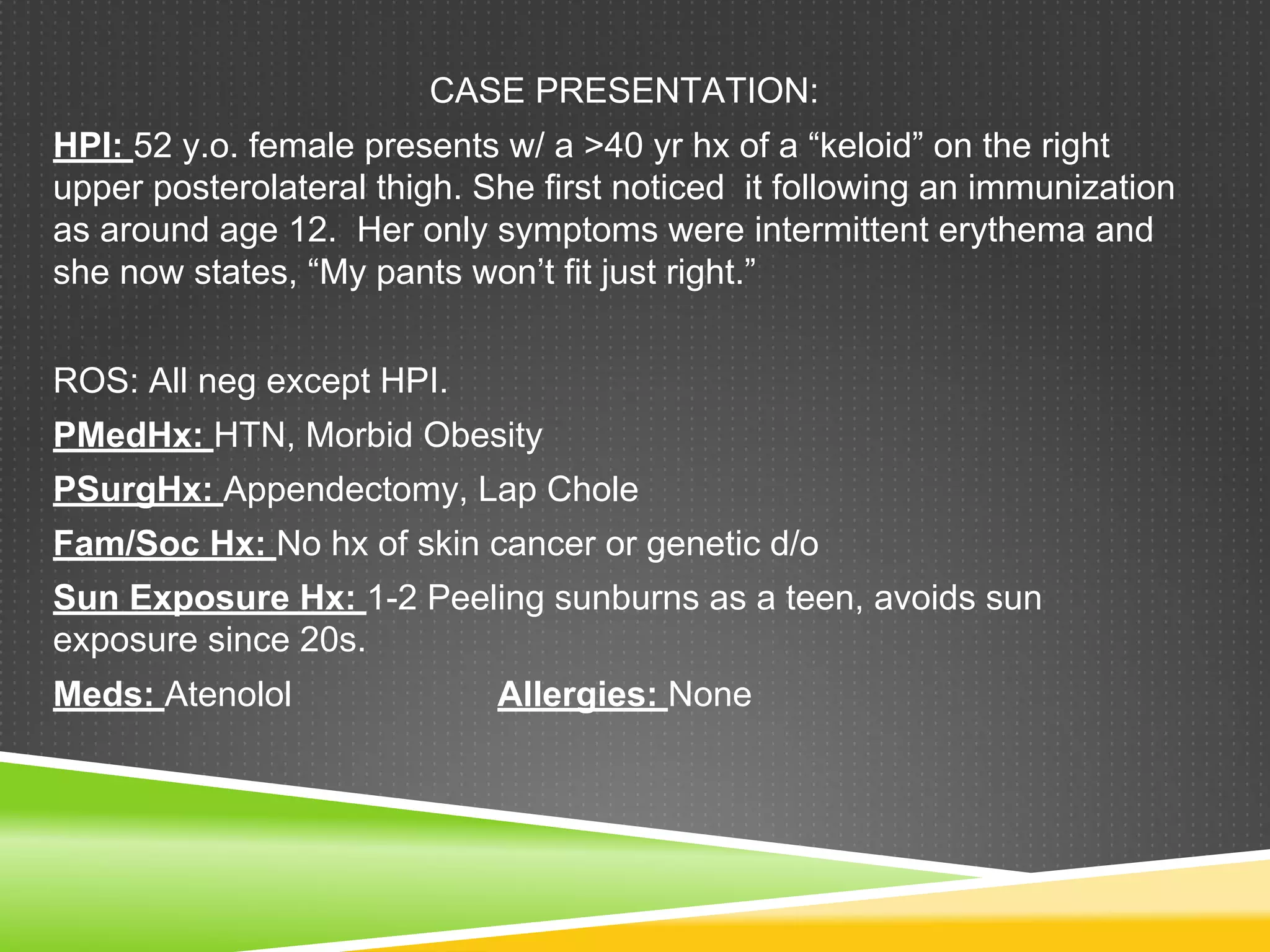 In the Flesh- dermatofibrosarcoma protuberans (dfsp) | PDF