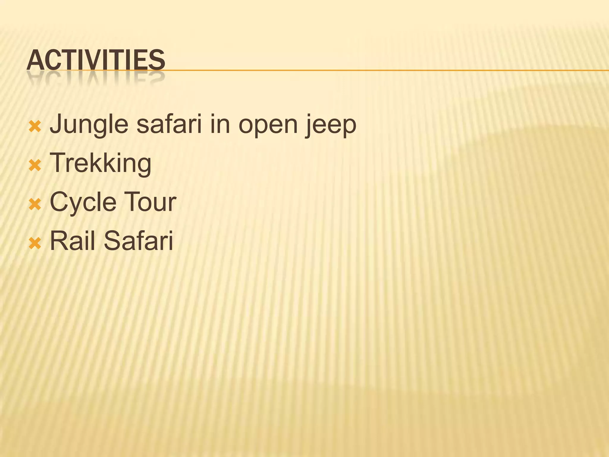 Todgarh, wild life safari | PPTX