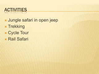 Todgarh, wild life safari | PPT