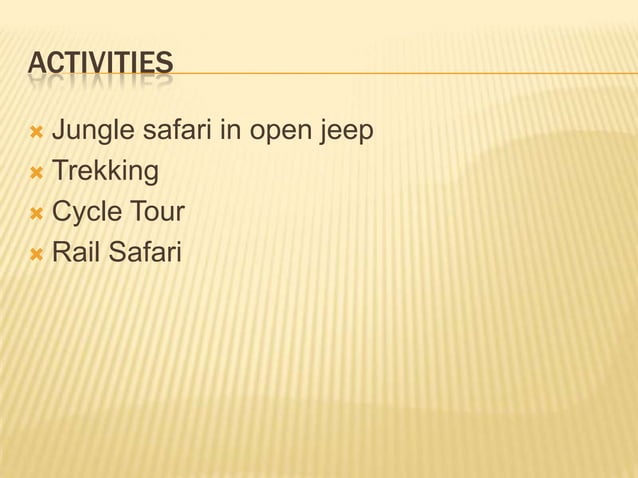 Todgarh, wild life safari | PPT