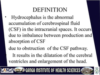 HYDROCEPHALUS SLIDE SHARE PRESENTATIONESENTATION | PPTX