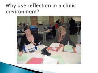 In The Looking Glass Reflection On Past Experience | PPT