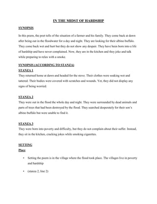 note-In the midst of hardship- | PDF | Free Download