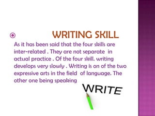 writing skill | PPTX