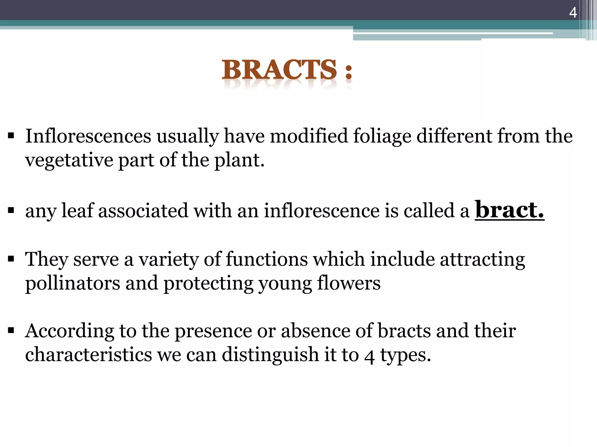 Inflorescences & Its types | PPTX