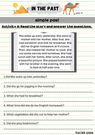 In the Past-Activities (1).pdf all the grammer shows tings in the past ...
