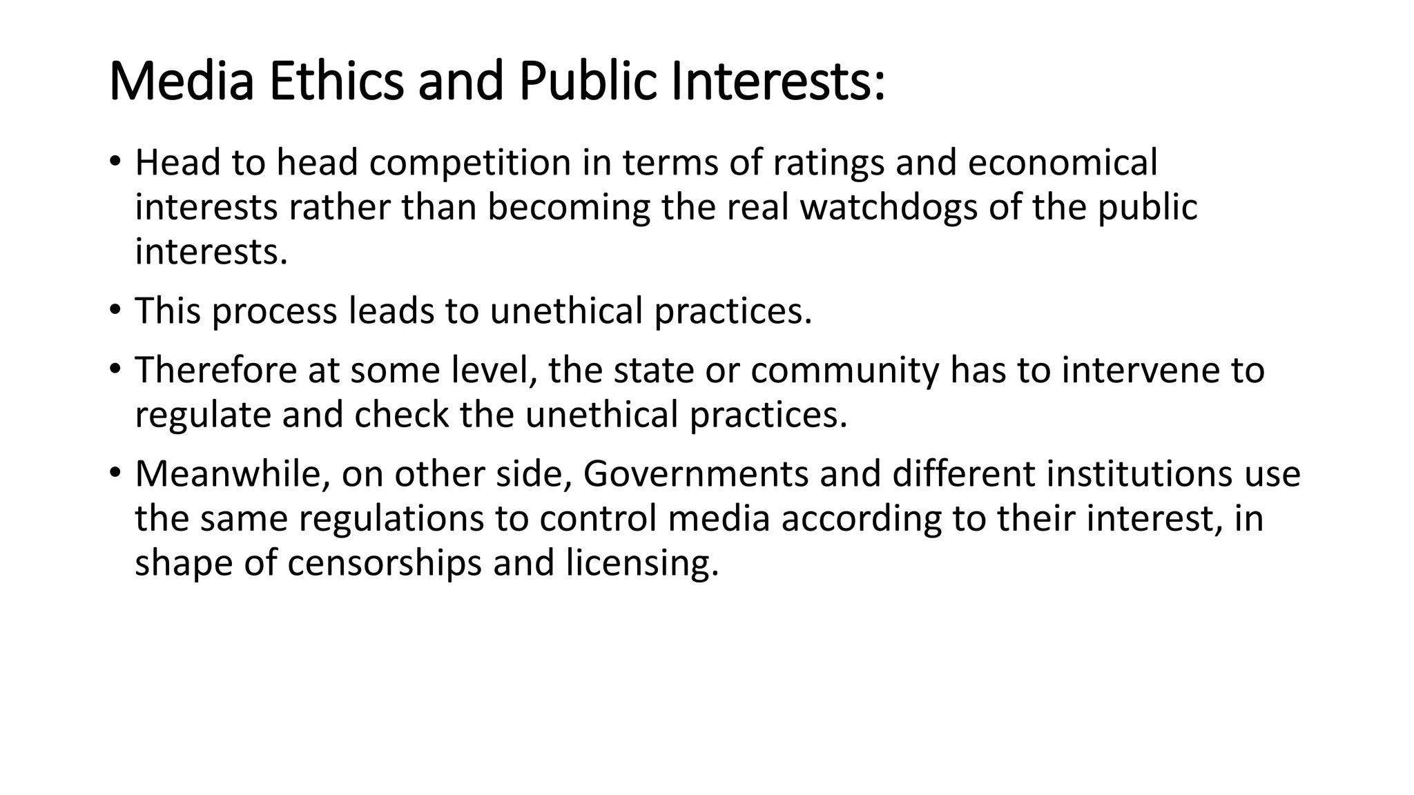 In The Public Interest | PPT
