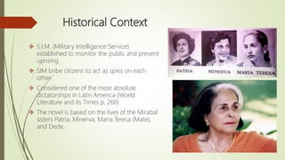 In the time of the butterflies | PPTX